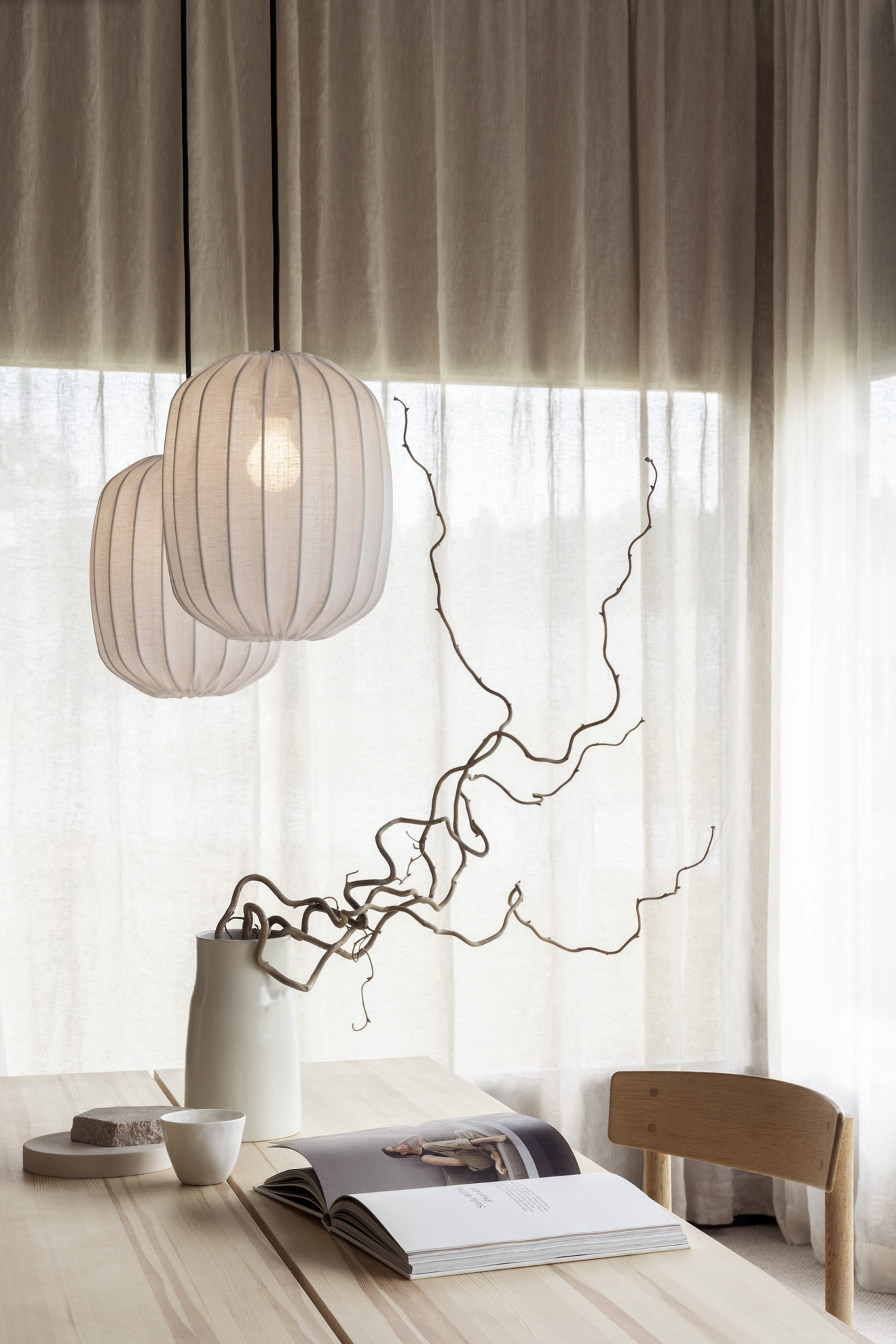 Prisma 25 linen White taklampa för det inspirerande hemmet från Watt&Veke